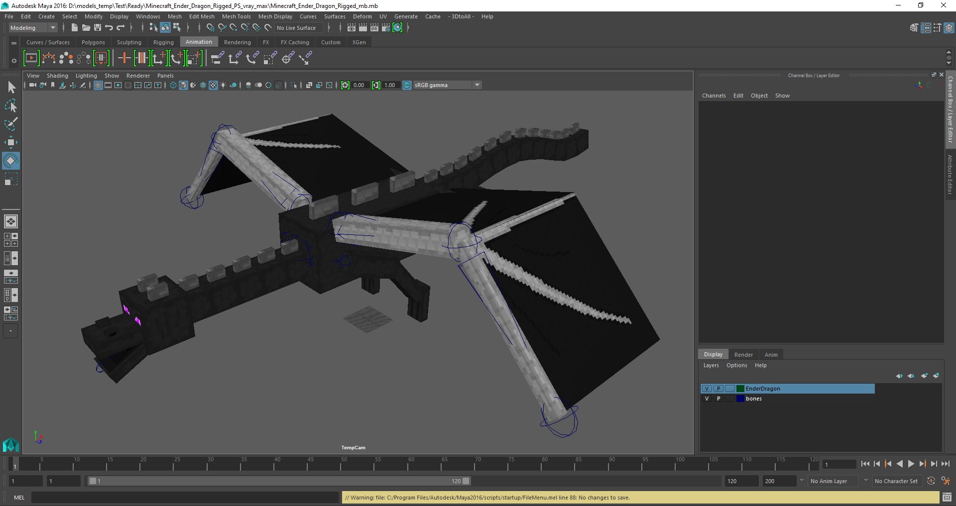 Minecraft characters rigged 3 model - TurboSquid 1633464