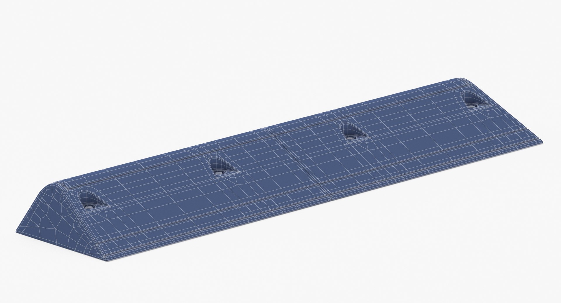 Bike Lane Dividers 03 Short 3D Model - TurboSquid 1912031