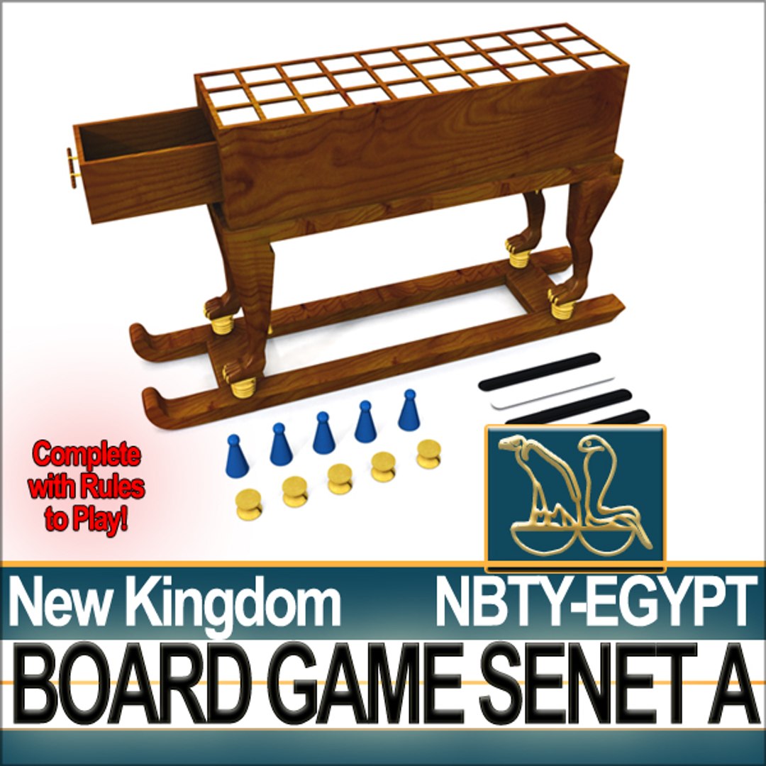 ancient egypt nk board 3d model