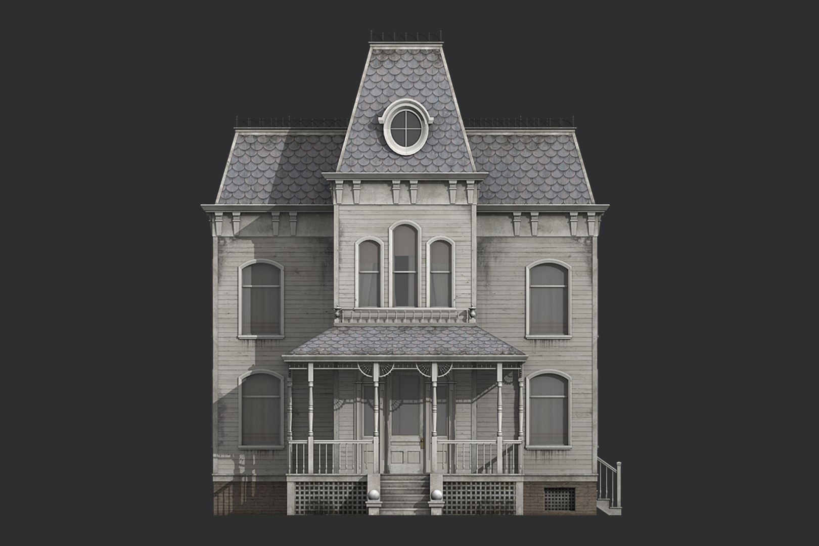 Haunted House 3D Model - TurboSquid 1276163