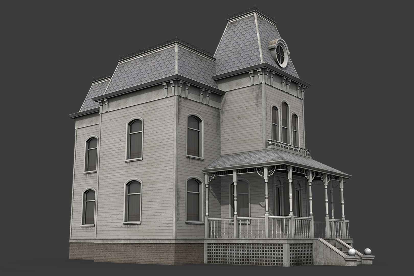 Haunted House 3D Model - TurboSquid 1276163