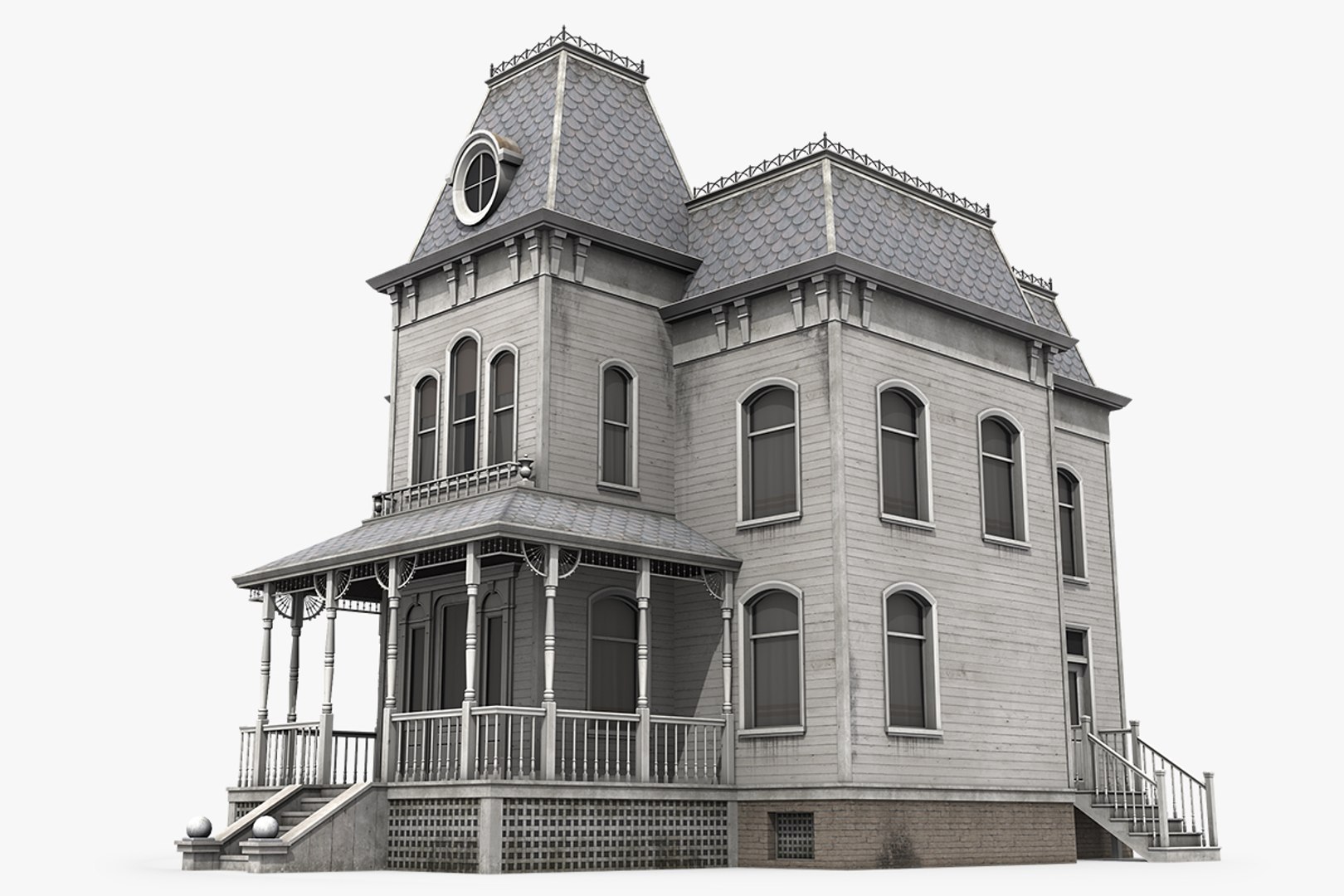 Haunted House 3d Model