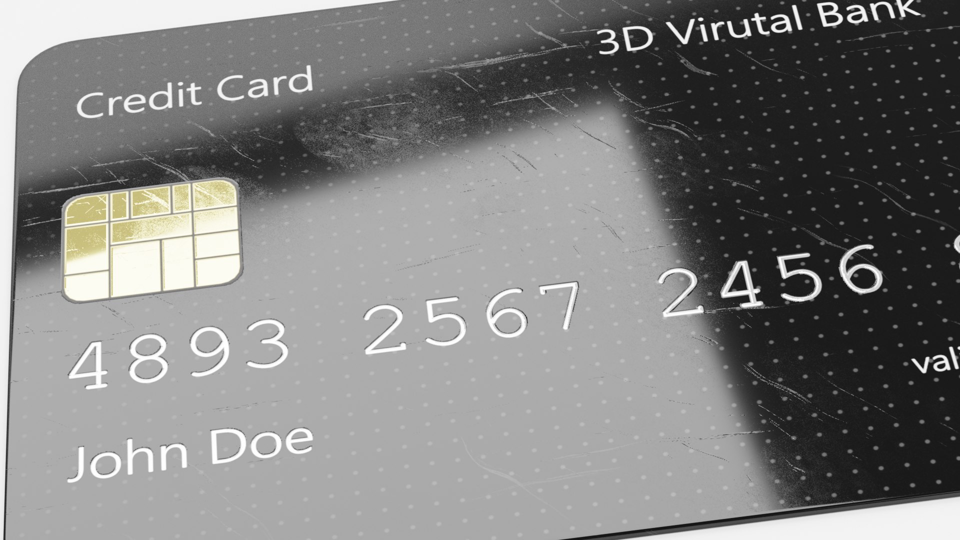Credit Card 1 Model - TurboSquid 1571976