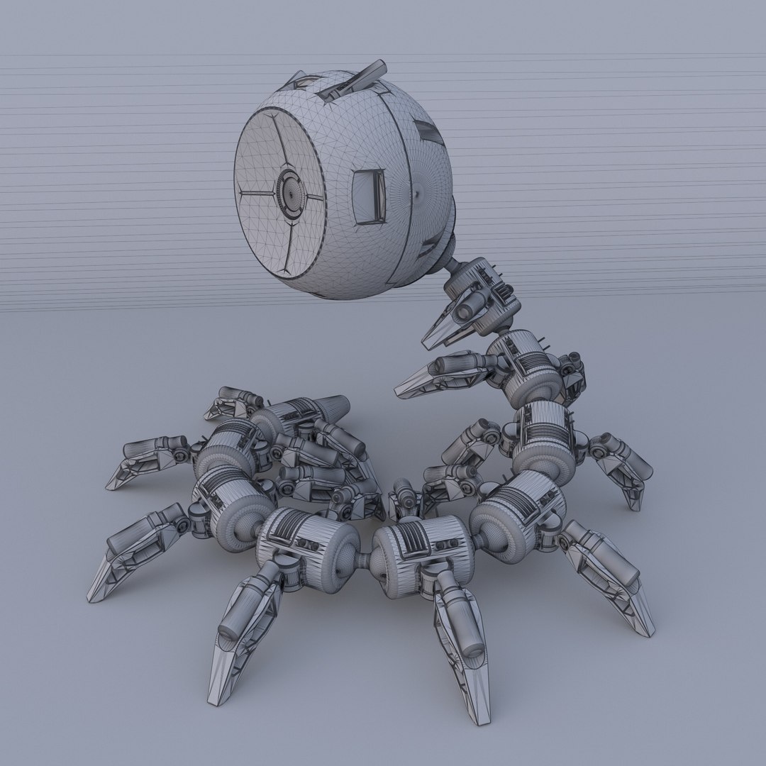 Shaderbot 3 3D Model - TurboSquid 1810035