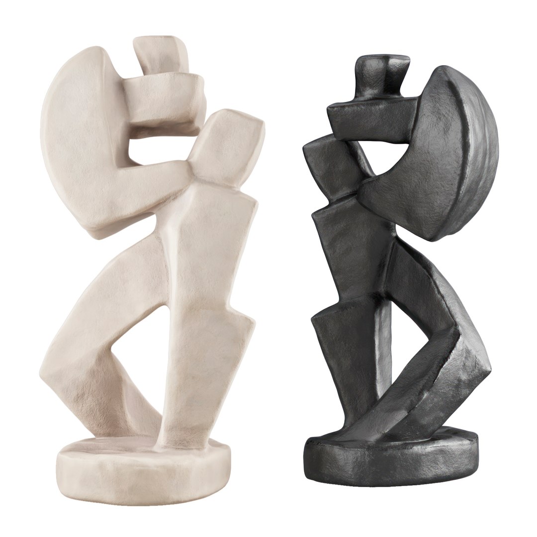 3D Cubist Man Figure Art Model - TurboSquid 2198356