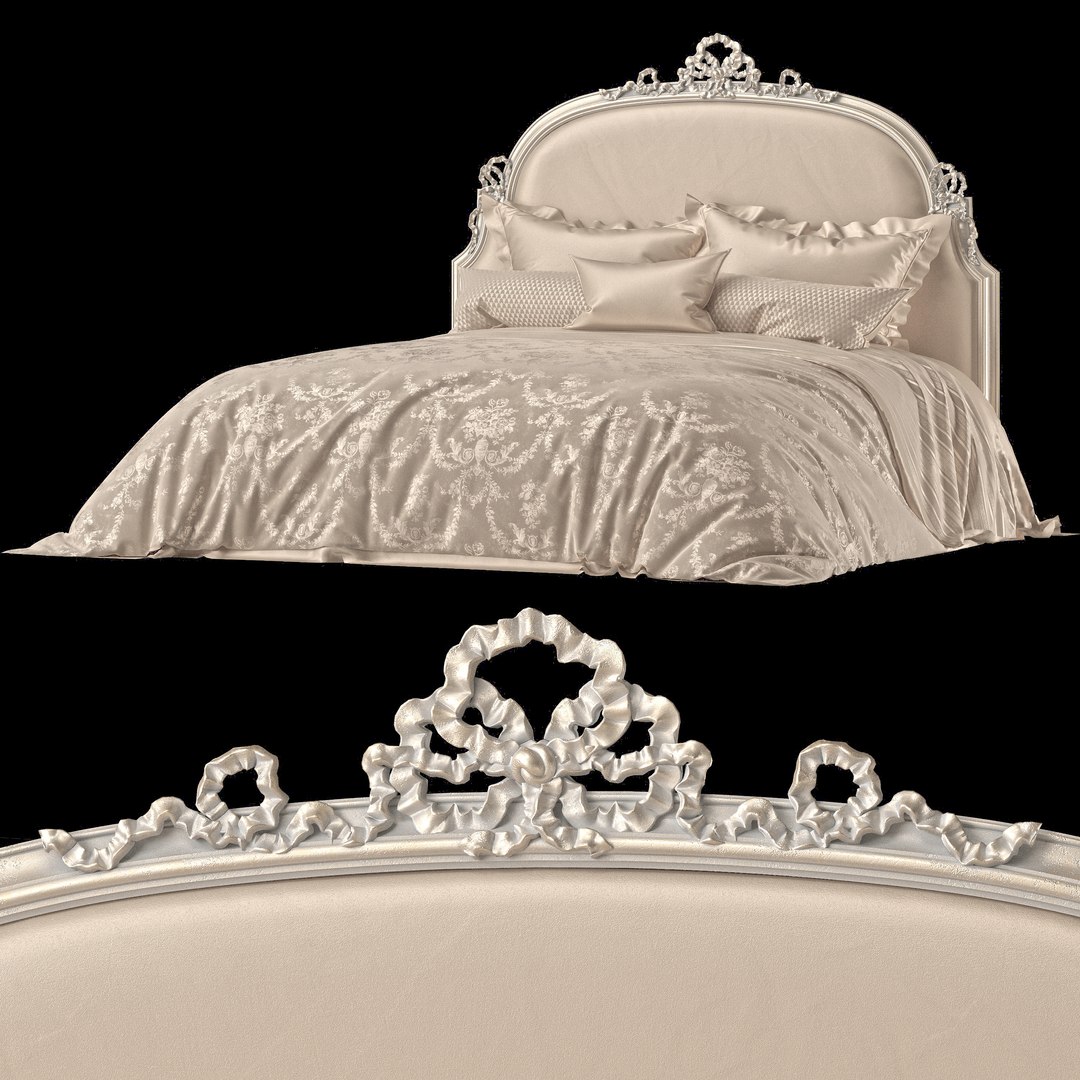 3D model roberto giovannini bed art 442 - TurboSquid 1973854