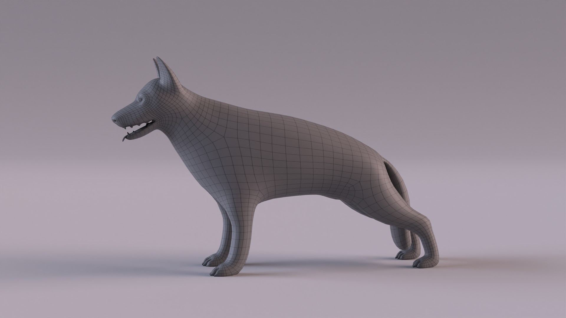 German Shepherd Dog C4d