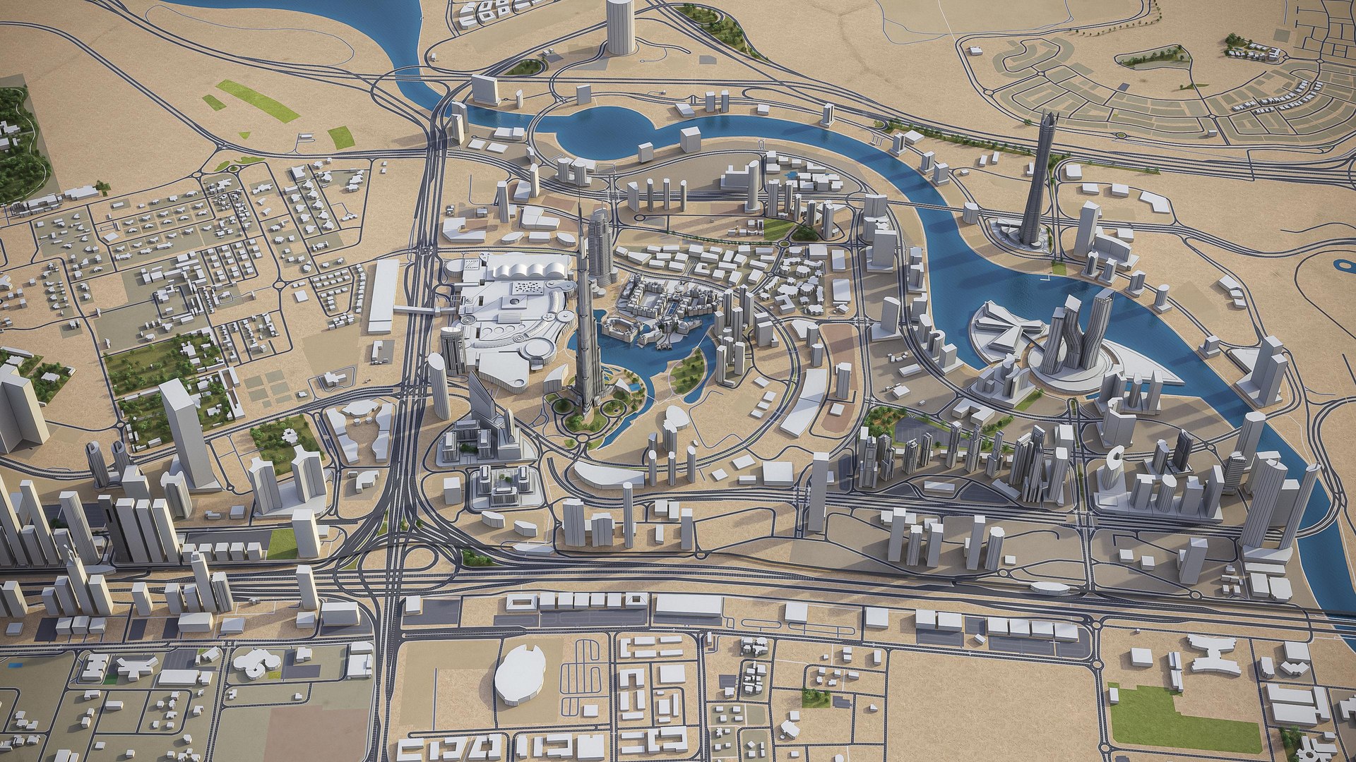 3D model dubai uae - TurboSquid 1334293
