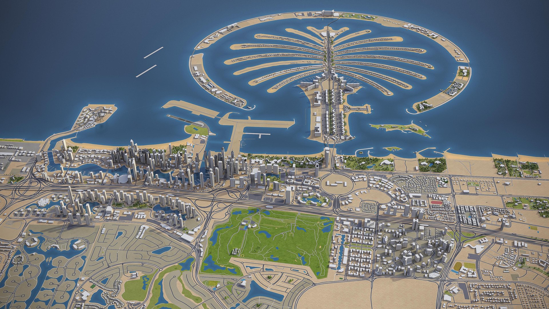 3D model dubai uae - TurboSquid 1334293