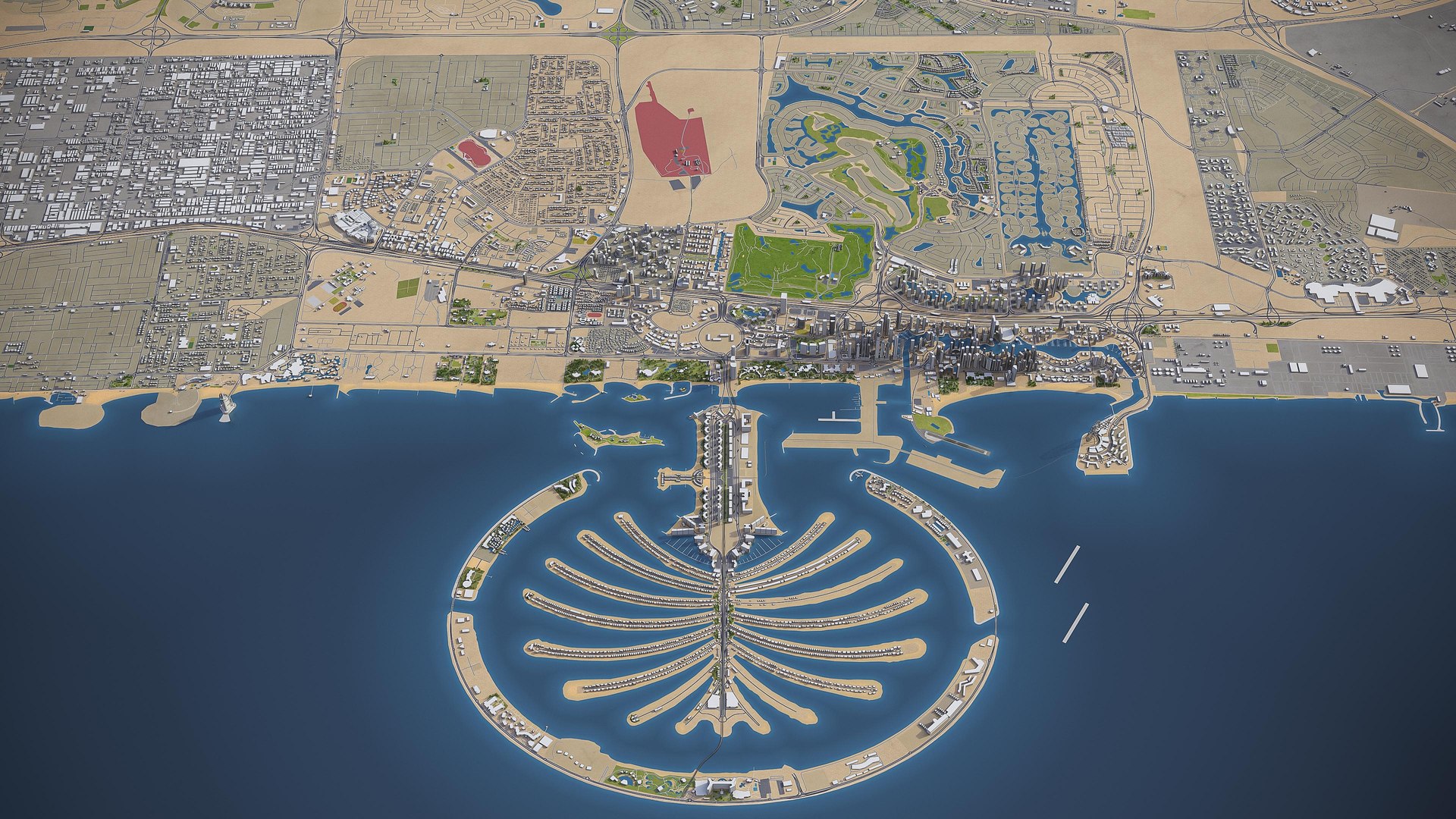 3D model dubai uae - TurboSquid 1334293