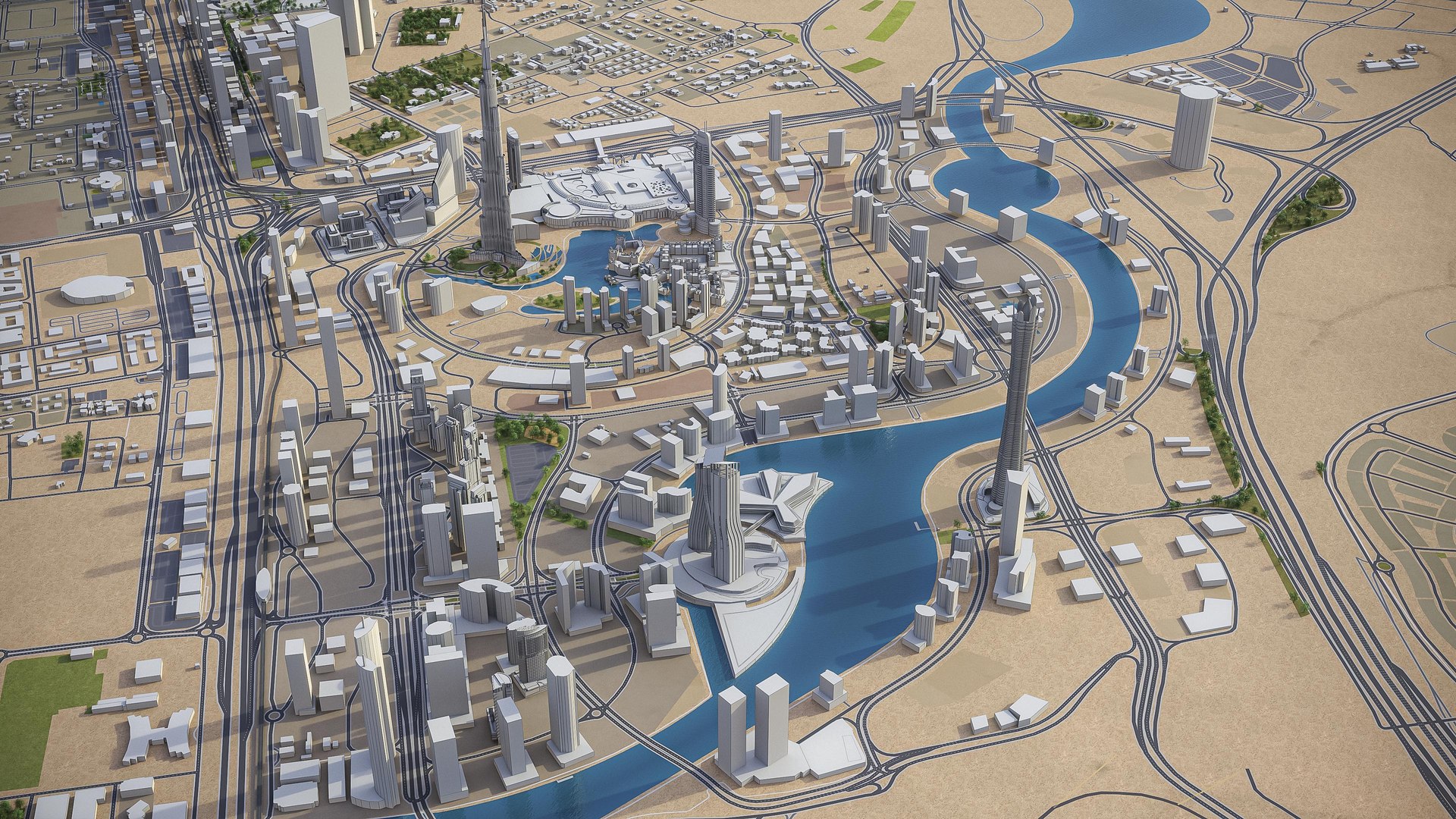 3D model dubai uae - TurboSquid 1334293