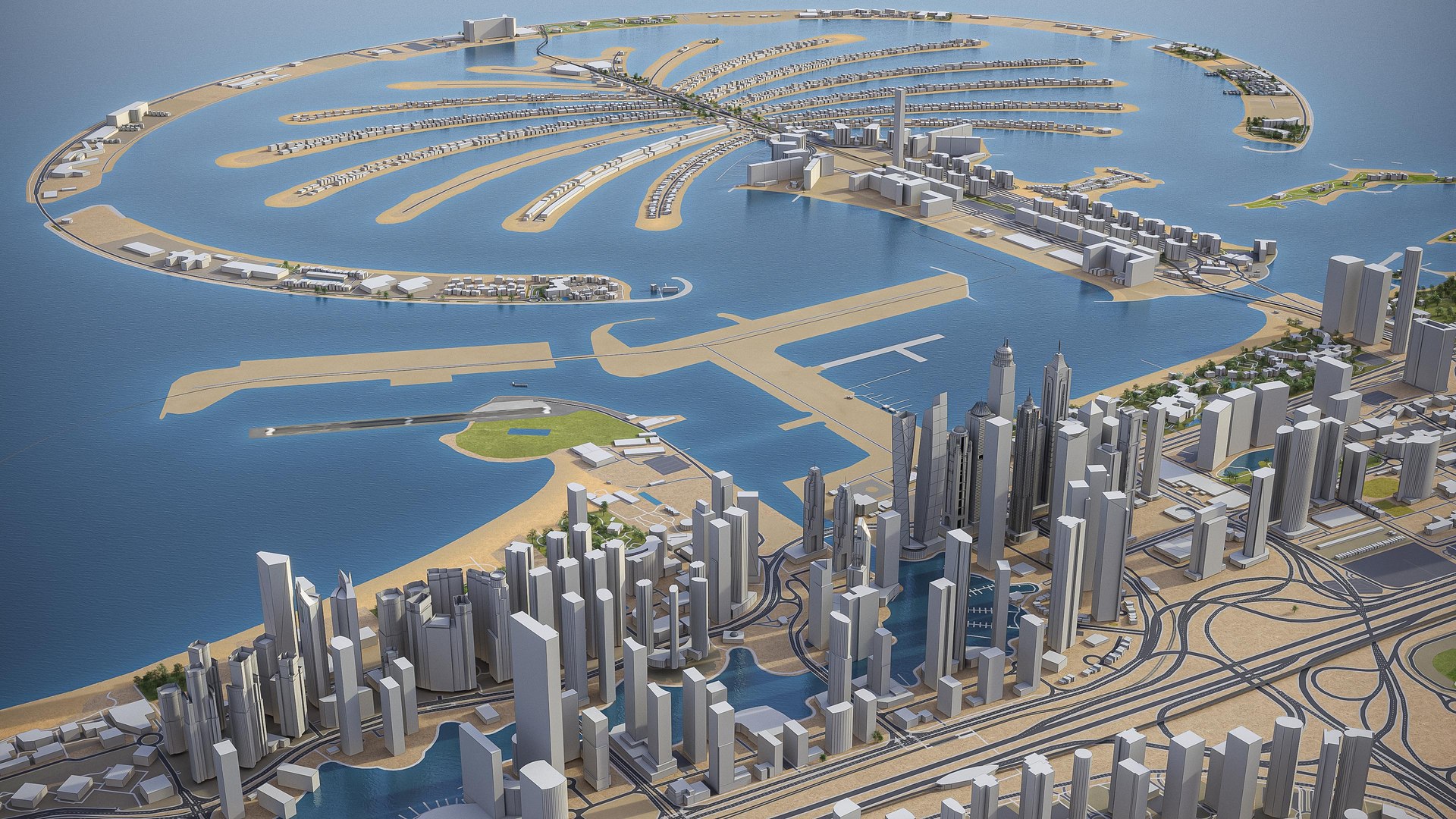 3D model dubai uae - TurboSquid 1334293