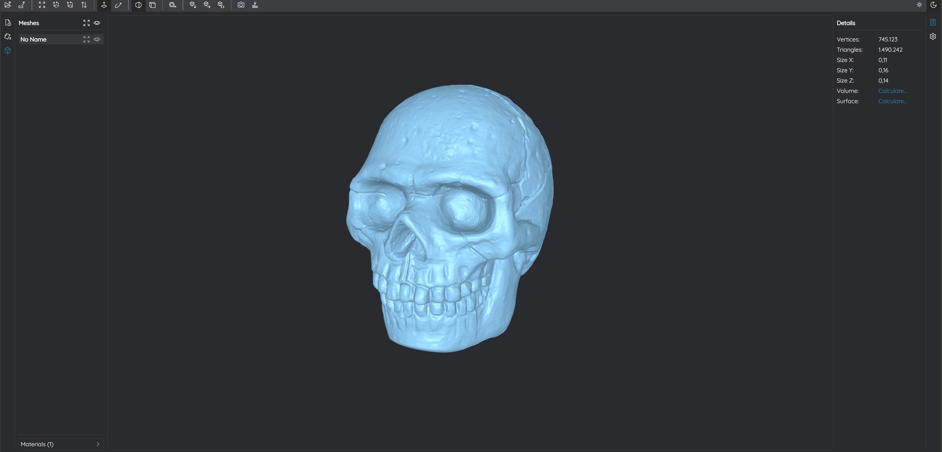 3D Skull Model - TurboSquid 2217746