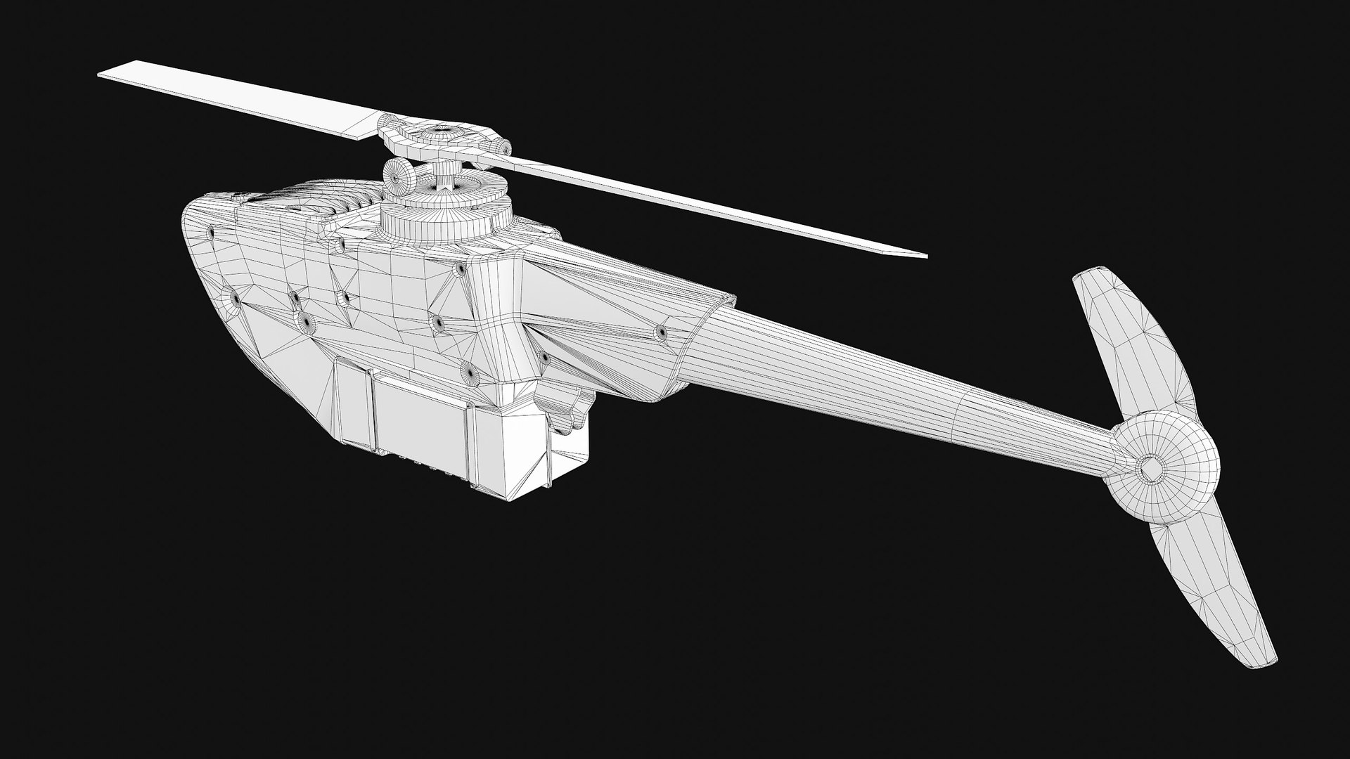 Flir Black Hornet 4 Nano UAV Rigged 3D model - TurboSquid 2177704