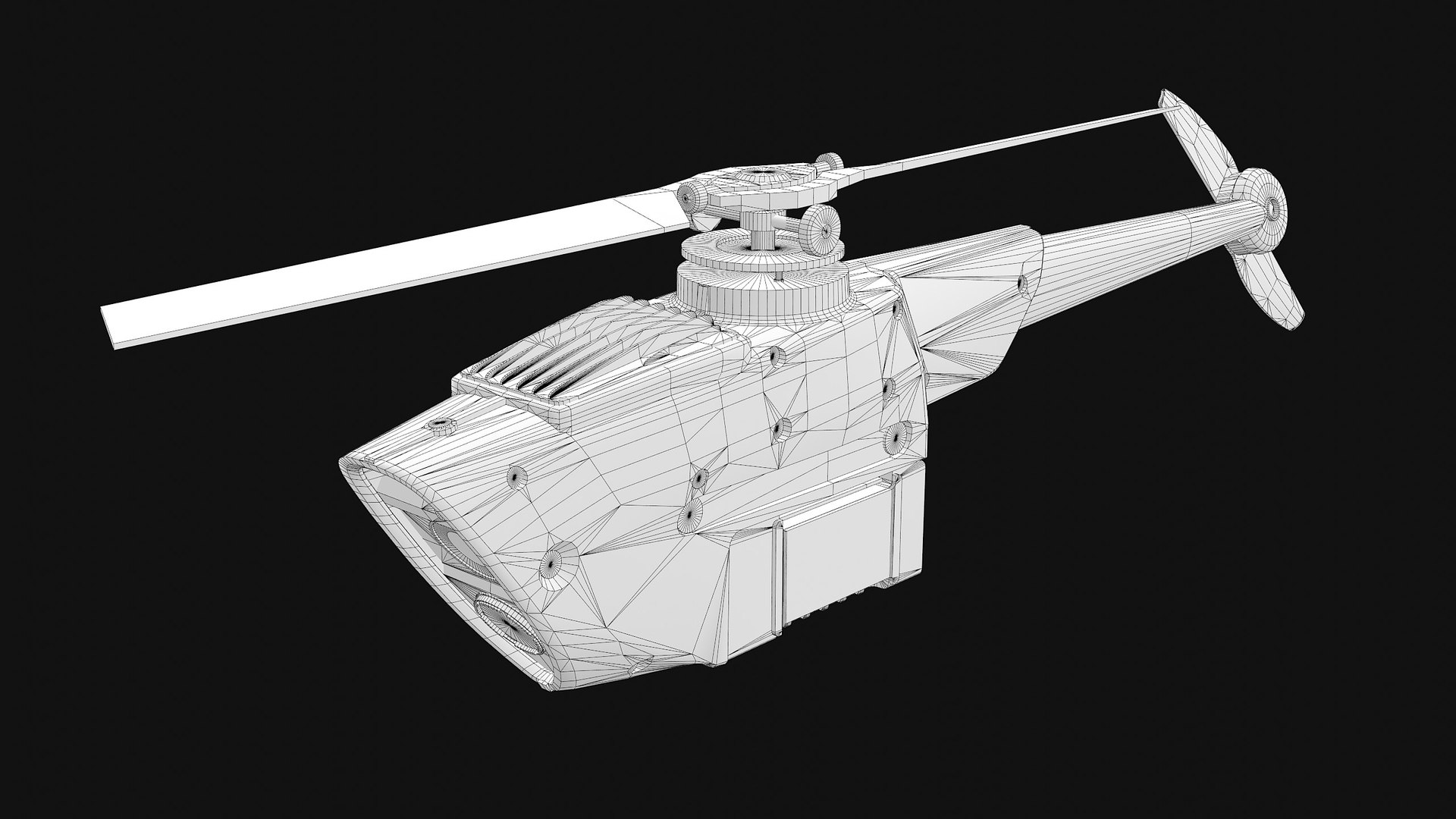 Flir Black Hornet 4 Nano UAV Rigged 3D model - TurboSquid 2177704