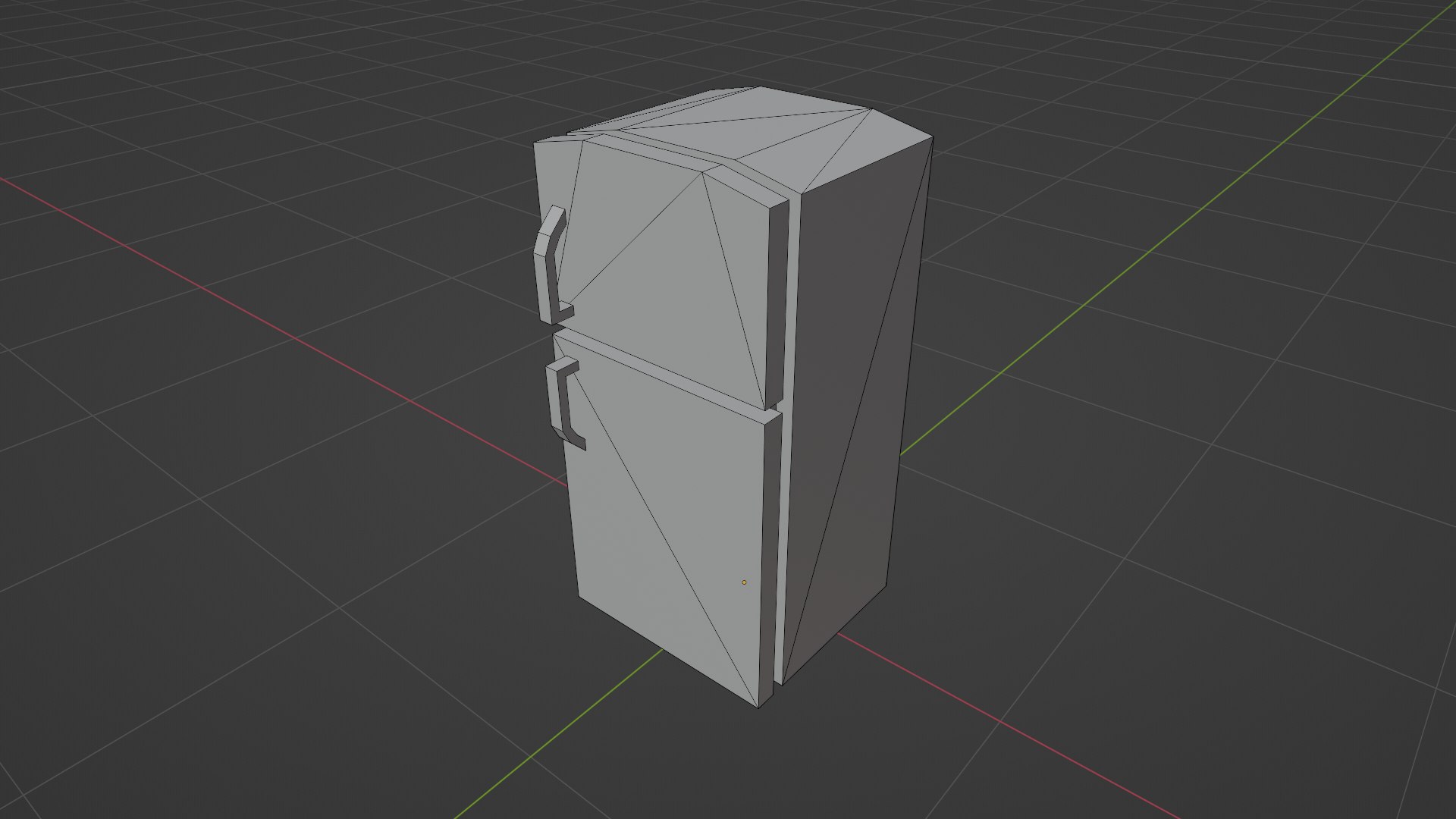 OLD AND RUSTY FRIDGE - LOW POLY - PS1 RETRO STYLE 3D Model - TurboSquid ...