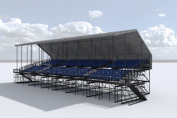 Bleachers 3D Models for Download | TurboSquid