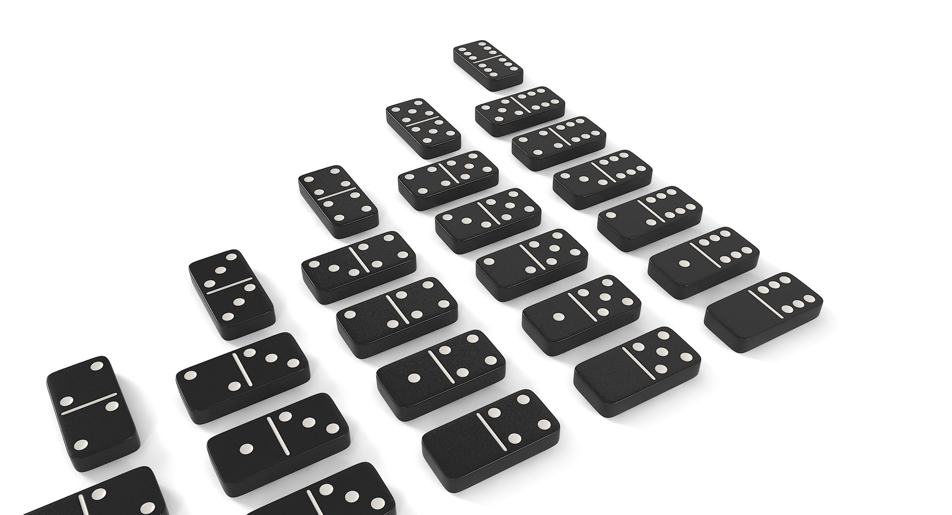 3D Realistic Domino Model - TurboSquid 1354010