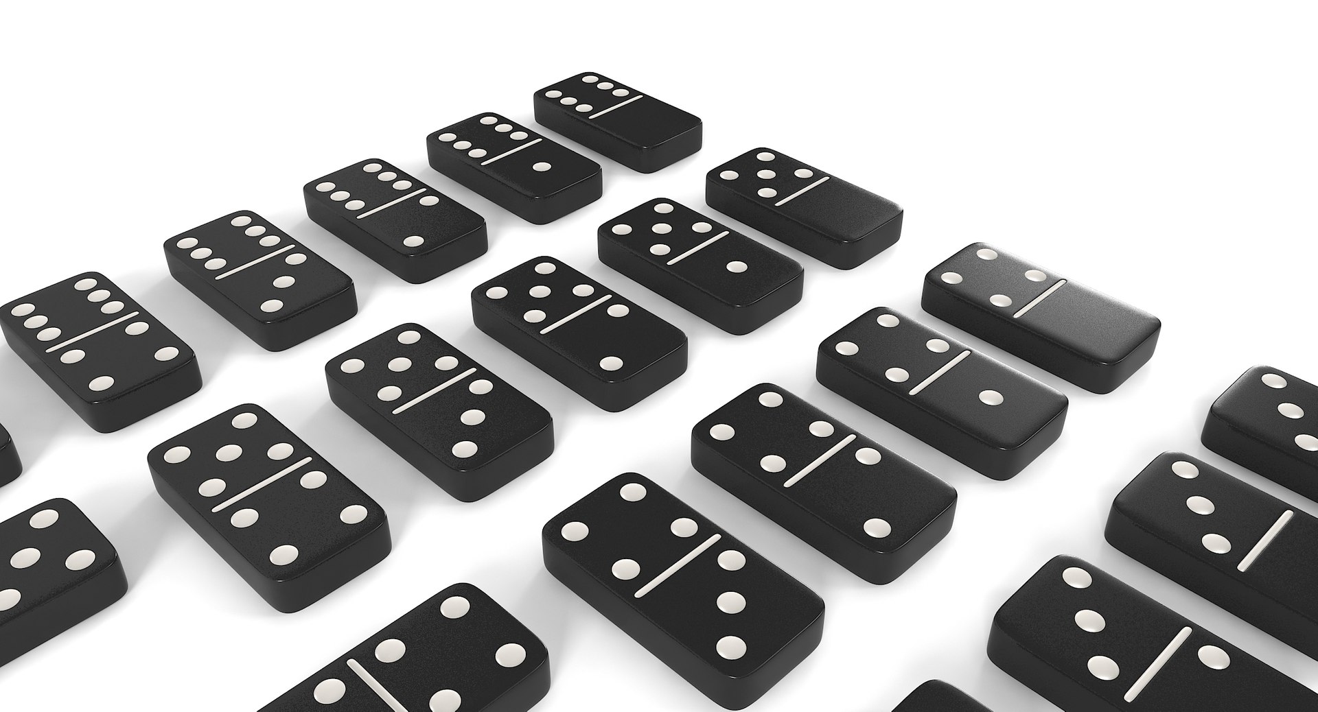 3D Realistic Domino Model - TurboSquid 1354010
