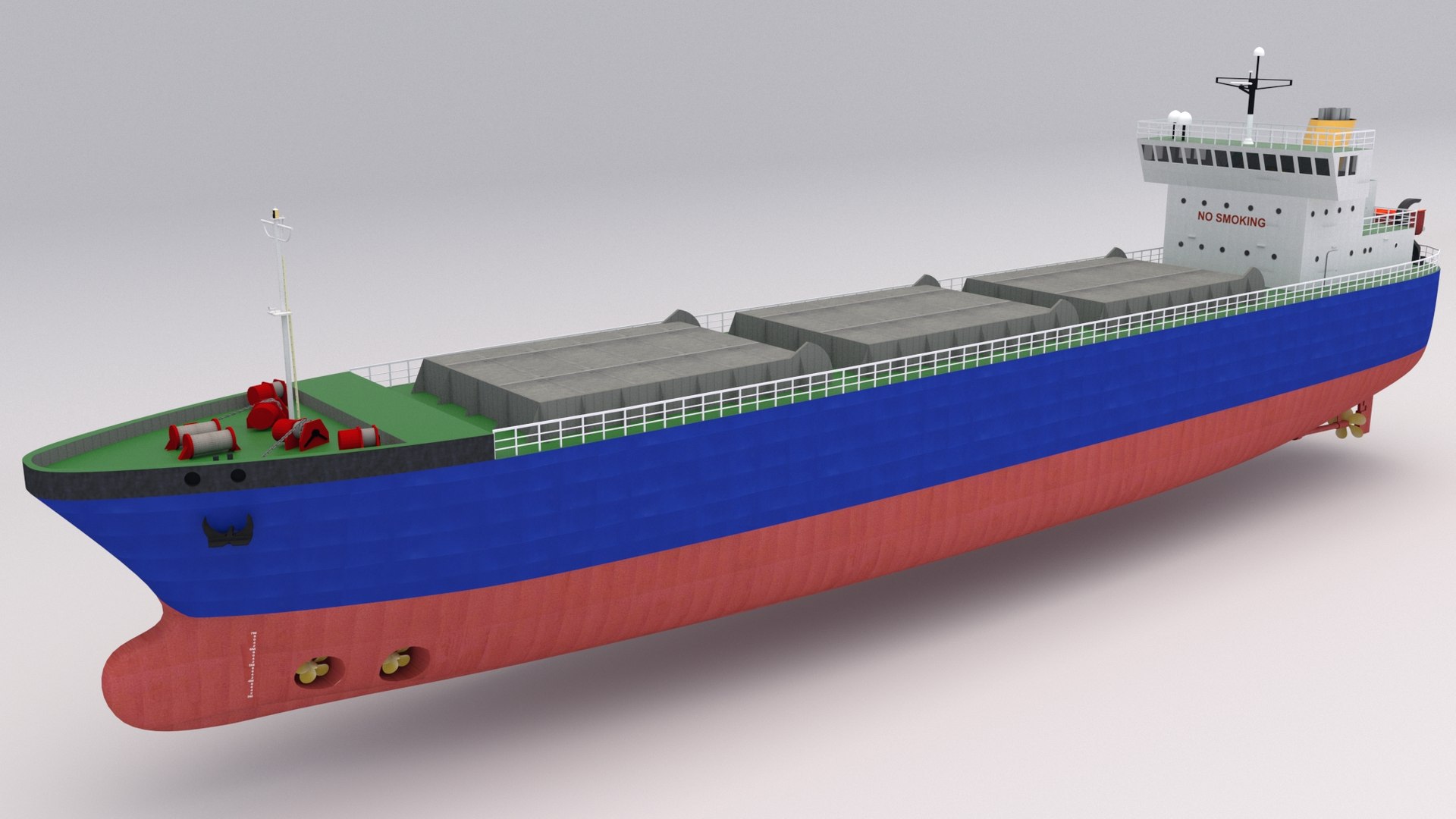 3D Cargo Ship - TurboSquid 1611396