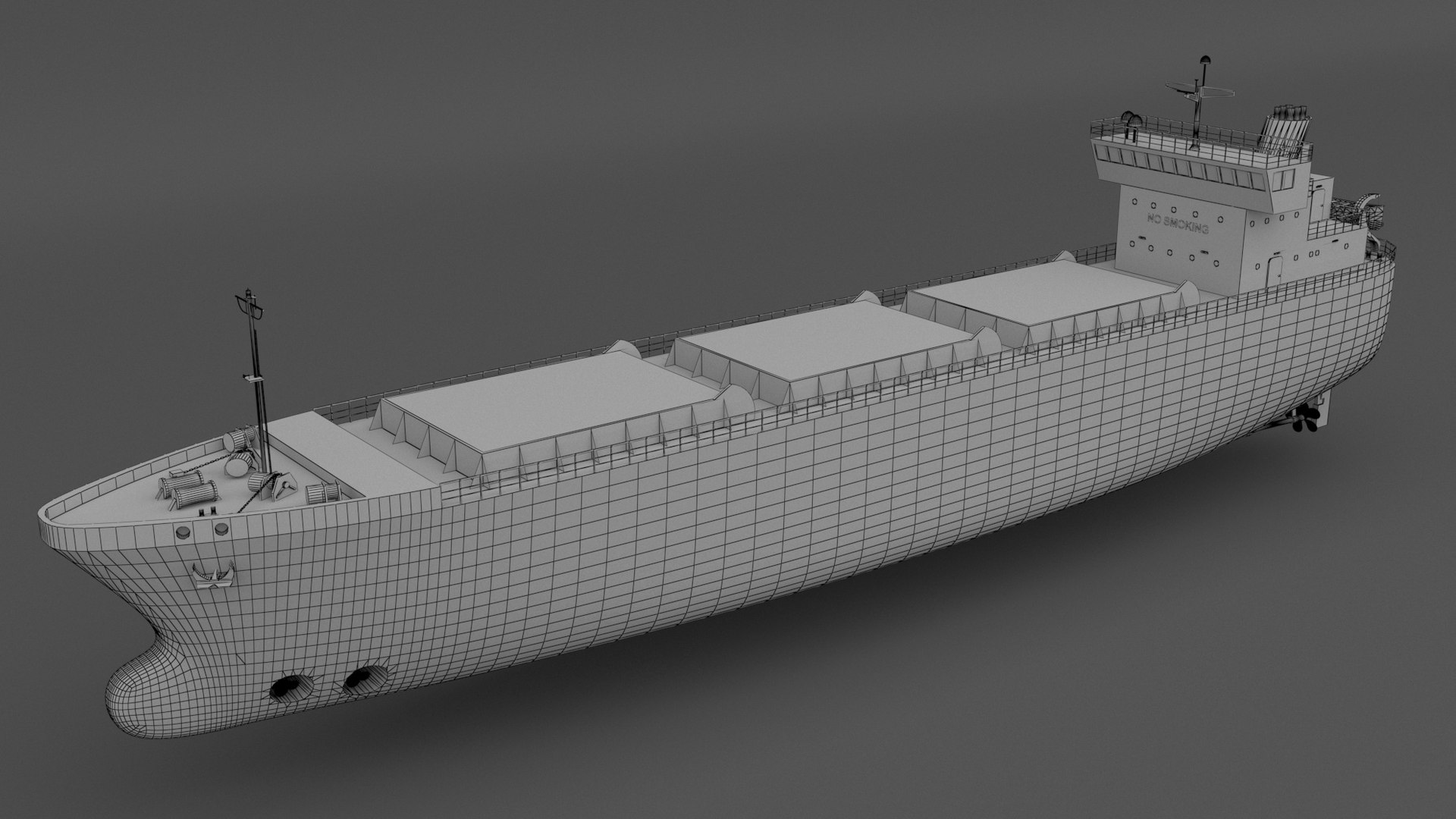 3D Cargo Ship - TurboSquid 1611396