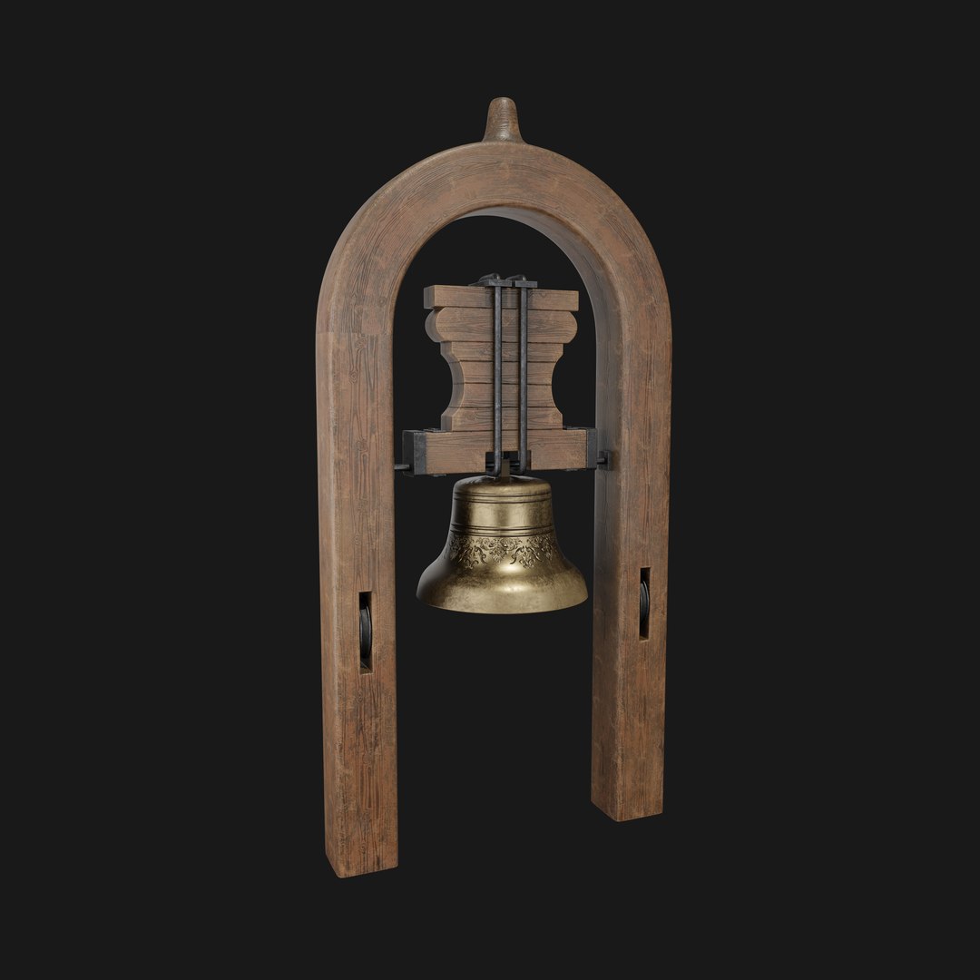 3D Pendulum Ship Bell Model - TurboSquid 1978956