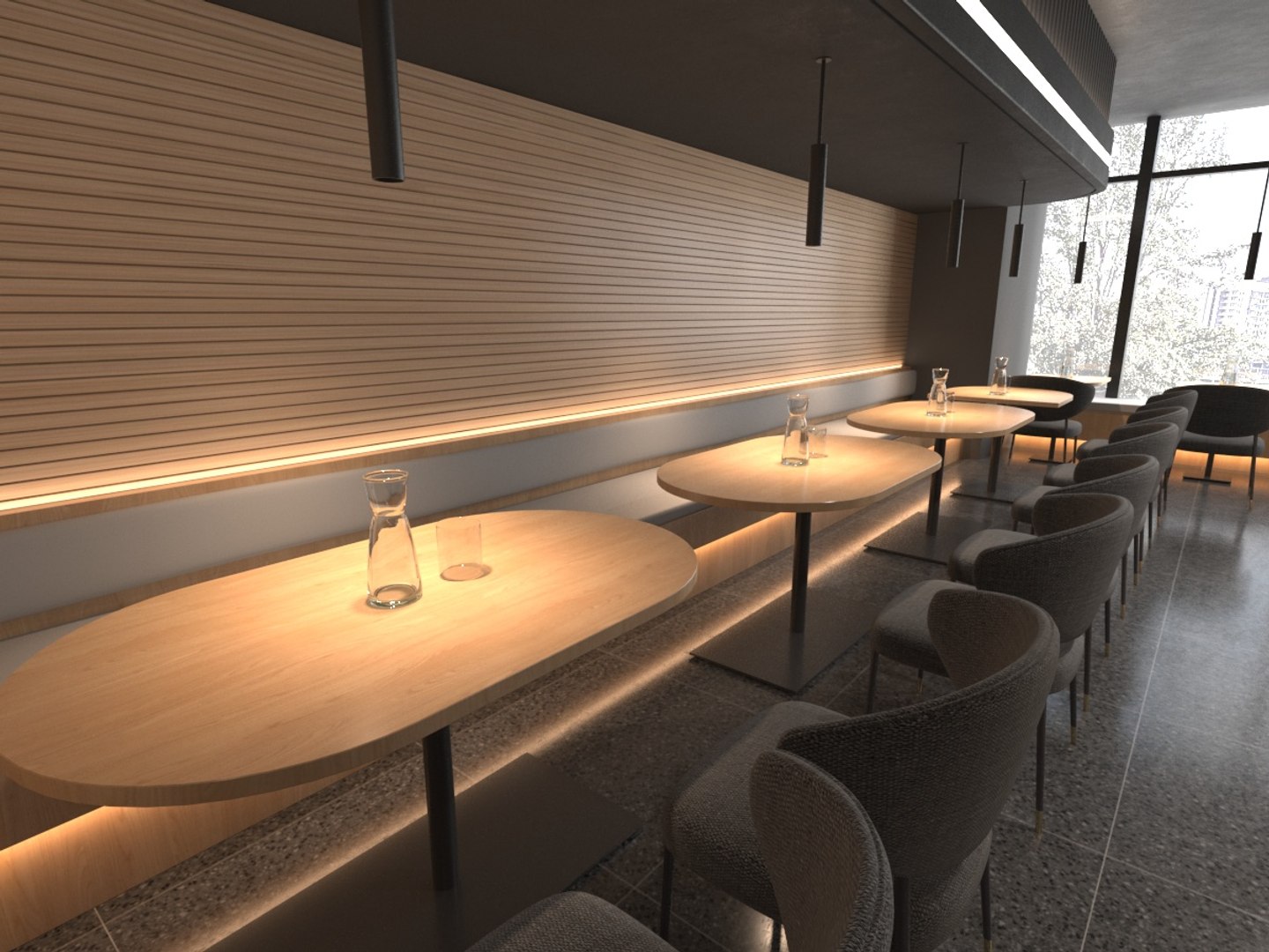Coffee Shop 2 3D Model - TurboSquid 2102589