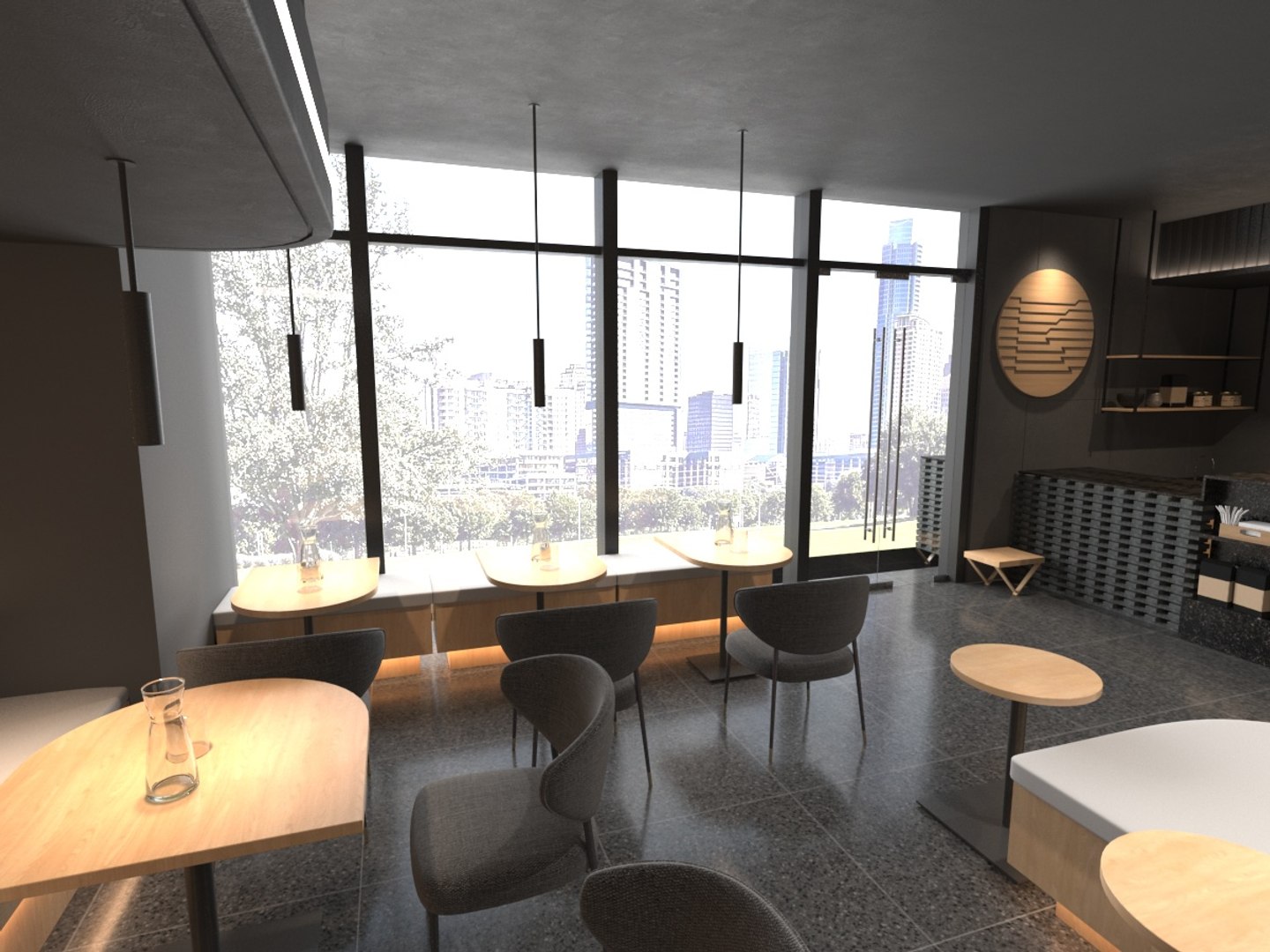 Coffee Shop 2 3D Model - TurboSquid 2102589