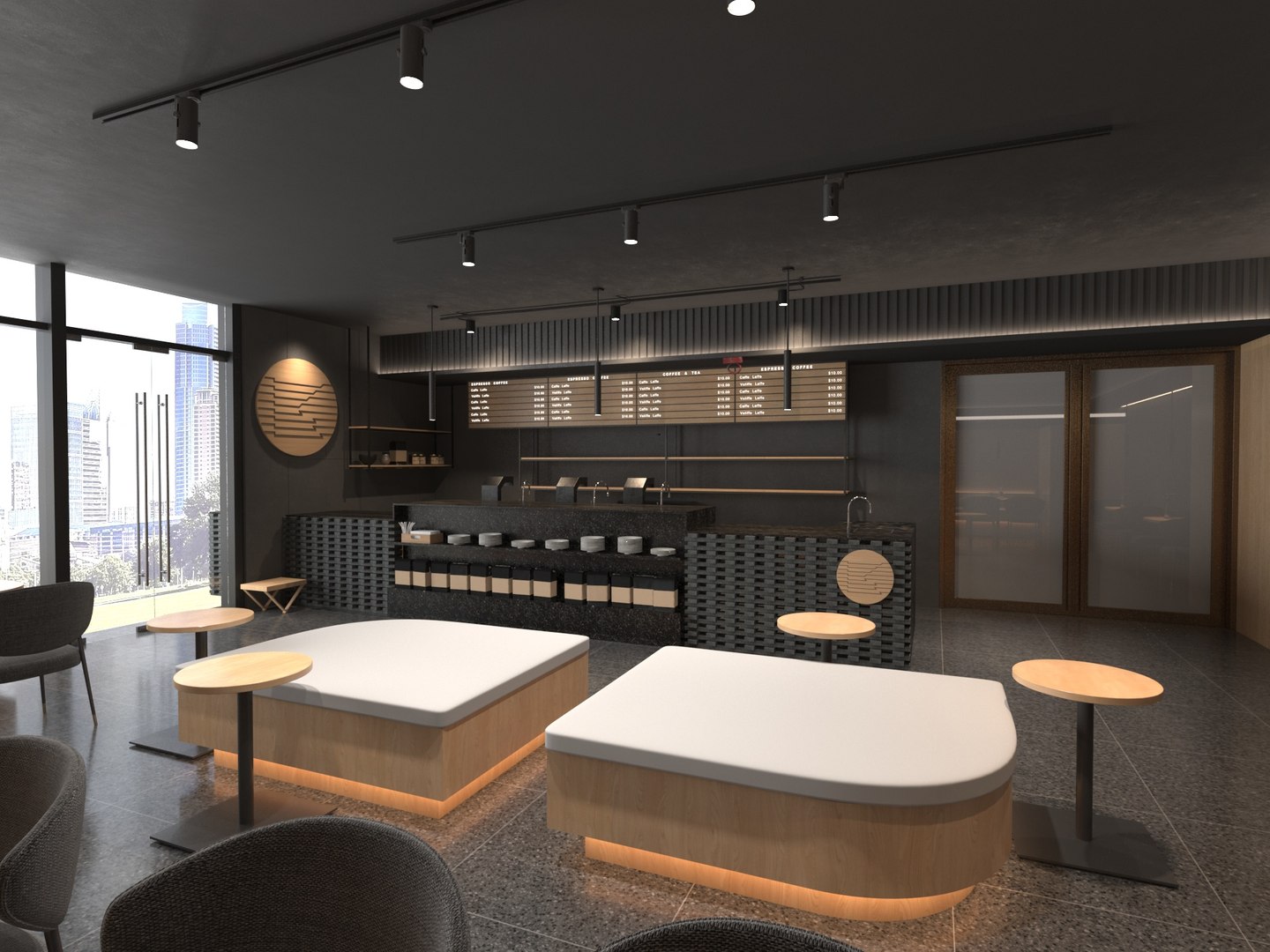 Coffee Shop 2 3D Model - TurboSquid 2102589