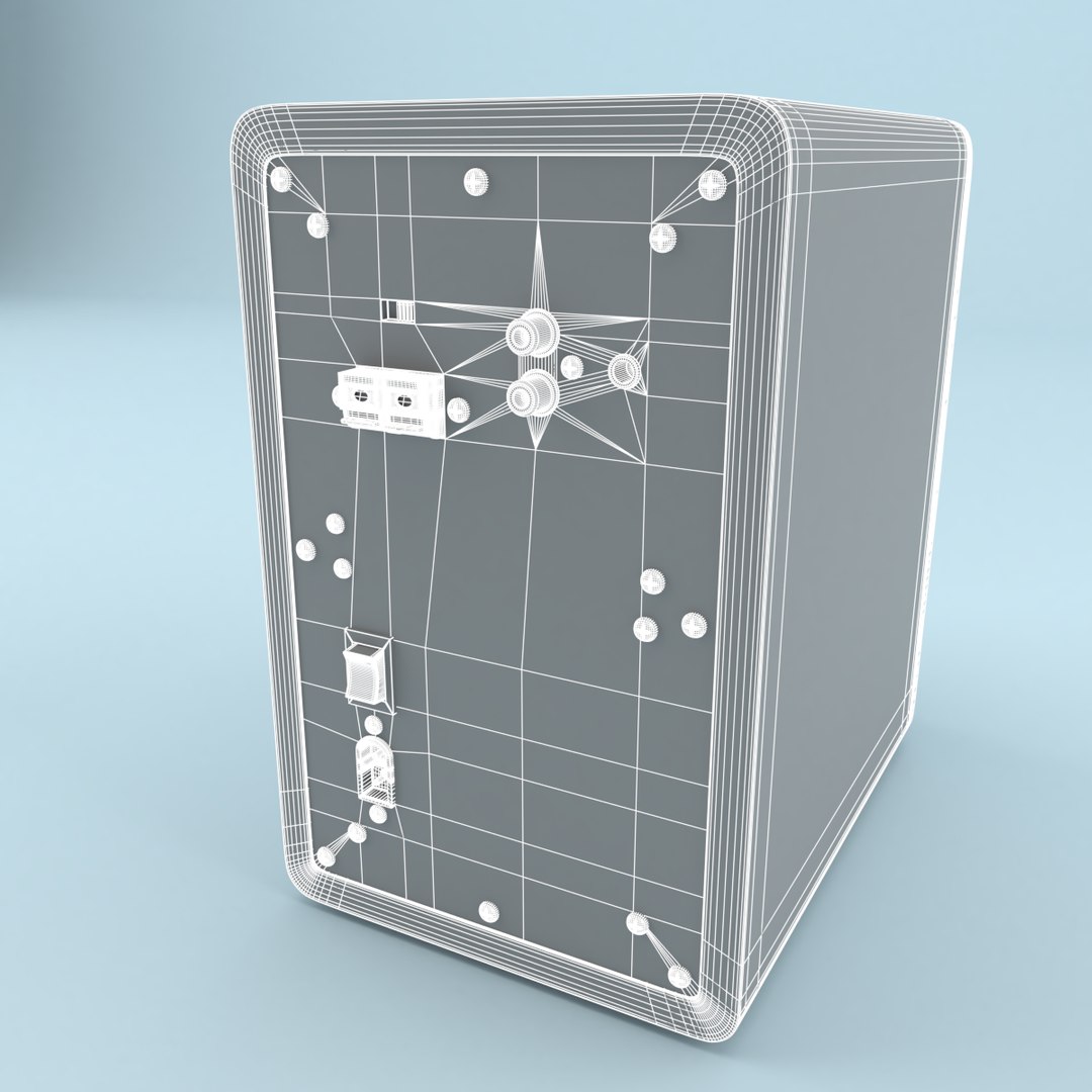 Pioneer Monitor Speakers DM-40D Black 3D Model - TurboSquid 1933379