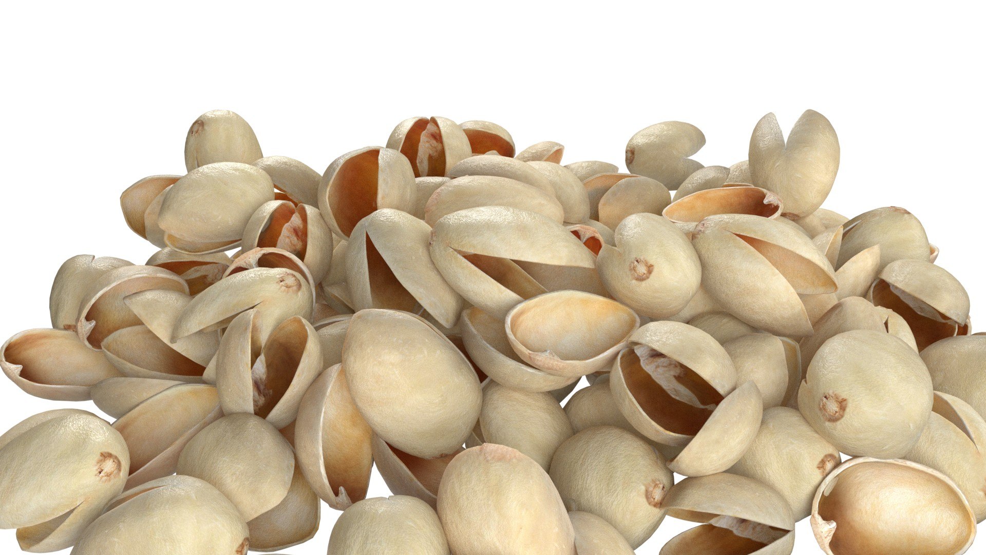 Pistachio Shell Pile 3D Model - TurboSquid 2397387