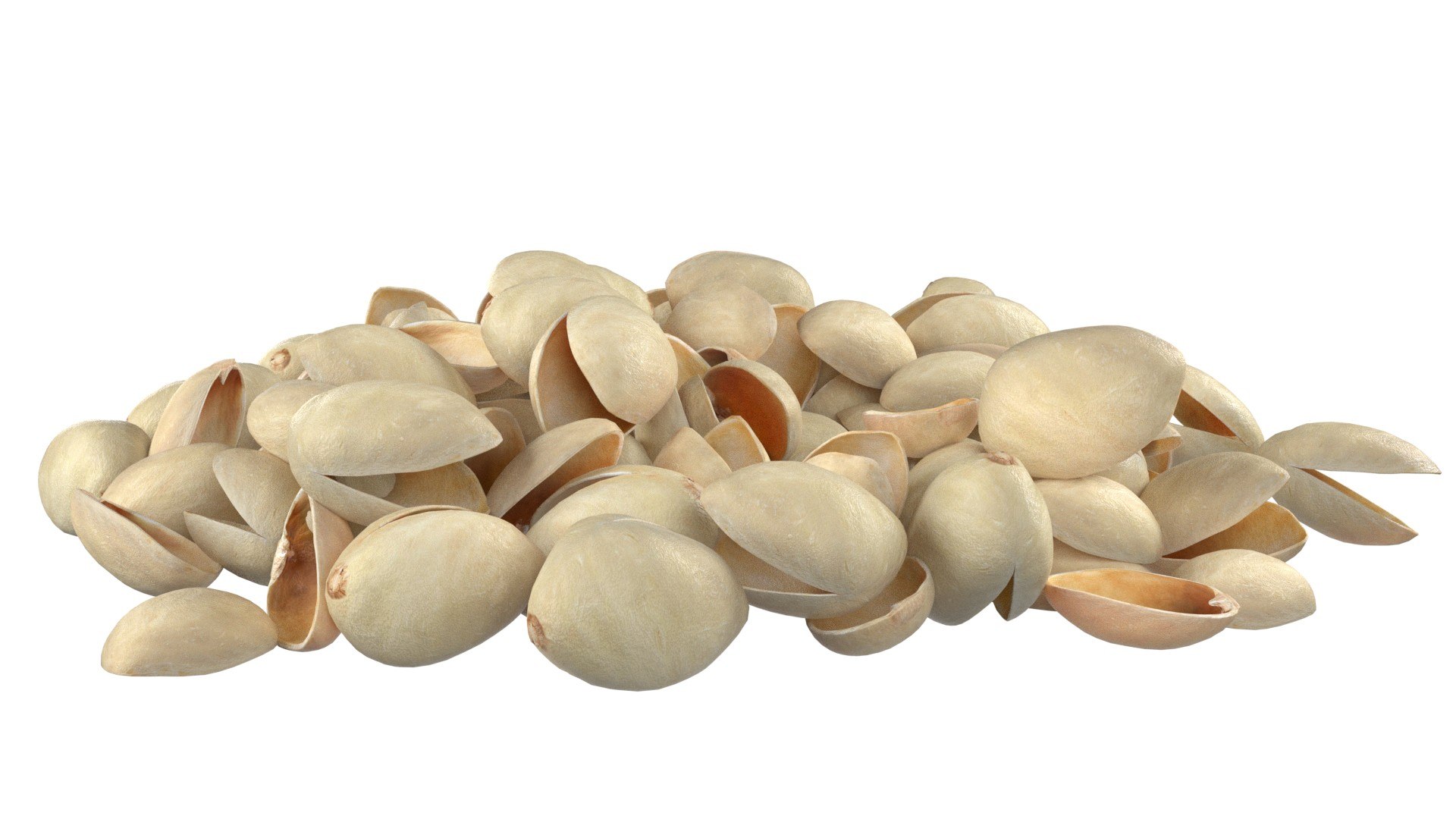 Pistachio Shell Pile 3D Model - TurboSquid 2397387