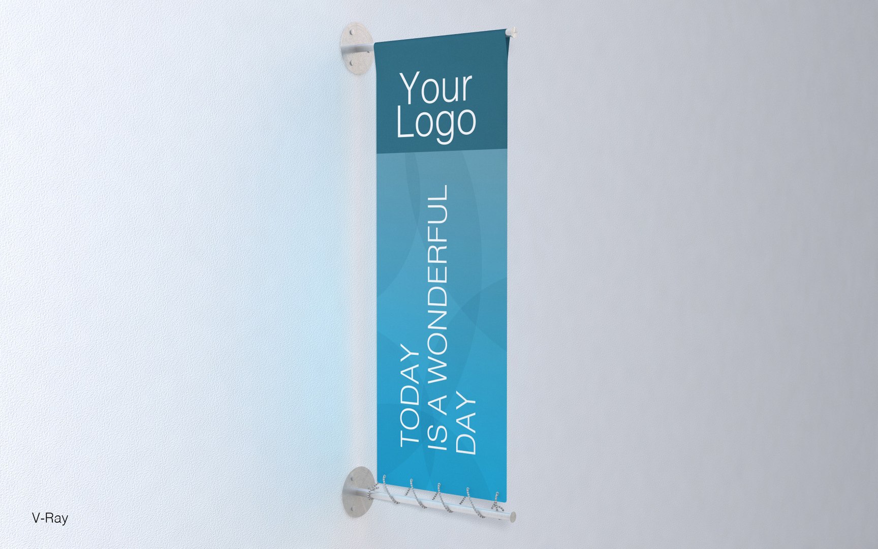 3D Advertising Flag - TurboSquid 1823828