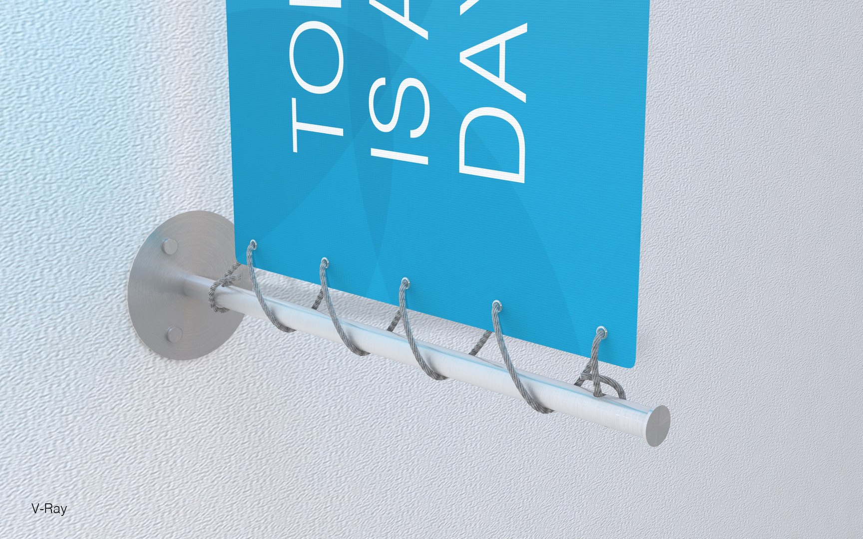 3D Advertising Flag - TurboSquid 1823828