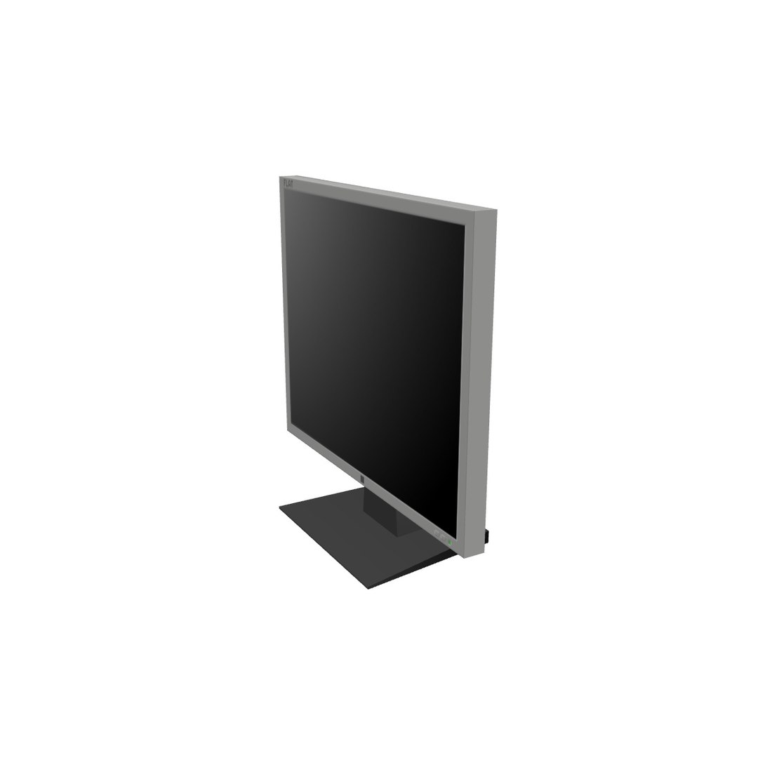 Lcd Screen 3D Model - TurboSquid 1203677