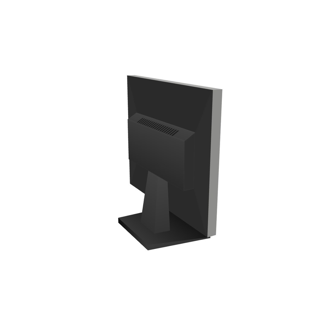 Lcd Screen 3D Model - TurboSquid 1203677