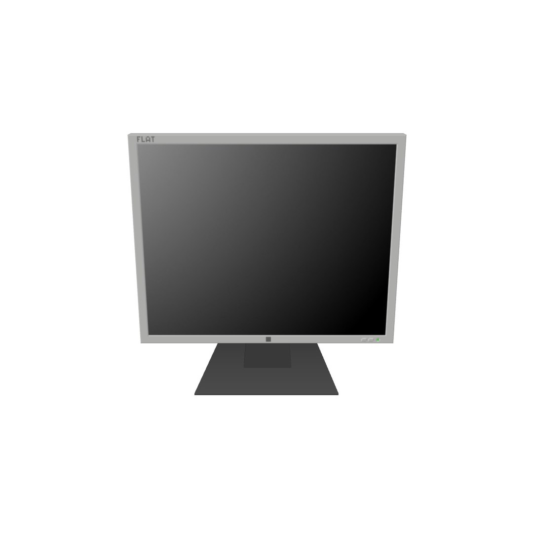 Lcd Screen 3D Model - TurboSquid 1203677