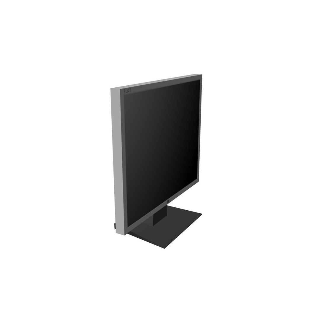 Lcd Screen 3D Model - TurboSquid 1203677