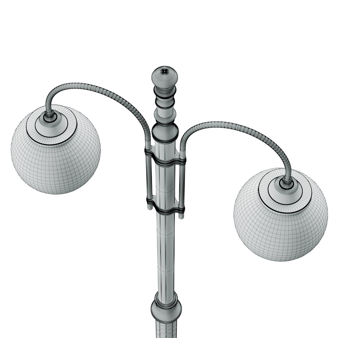 Street Lamp 3D - TurboSquid 1466375