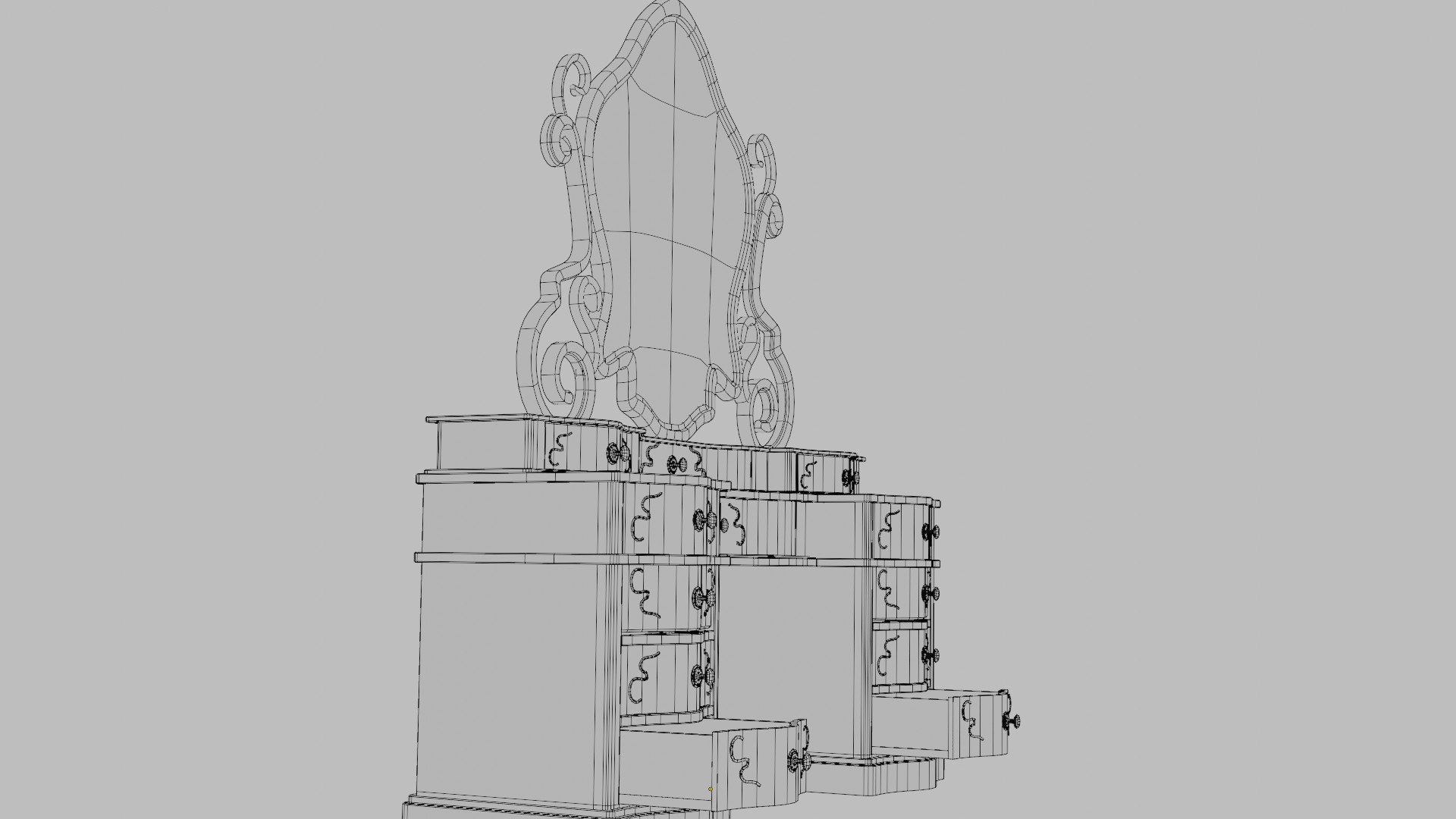 3D Vanity Table 4k Pbr Textures Low-poly 3D Model - TurboSquid 2056716