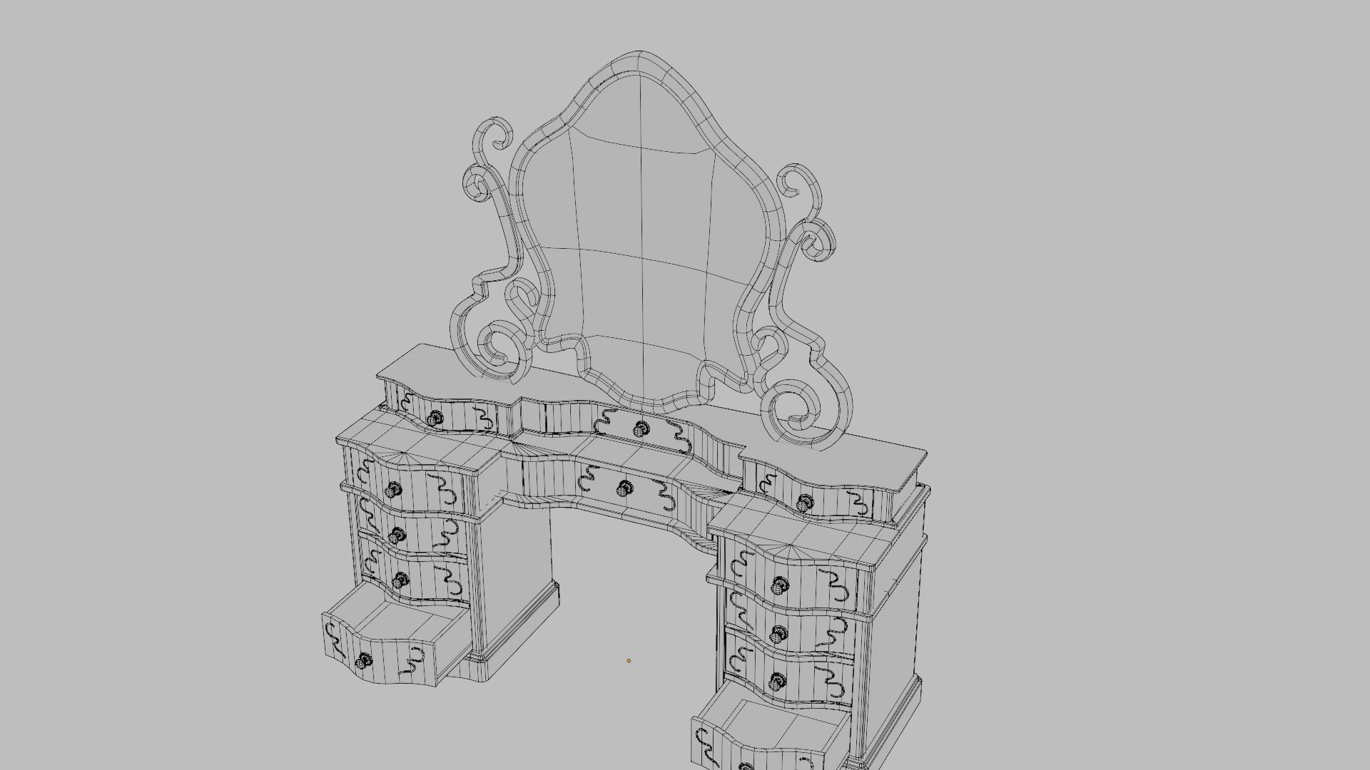 3D Vanity Table 4k Pbr Textures Low-poly 3D Model - TurboSquid 2056716