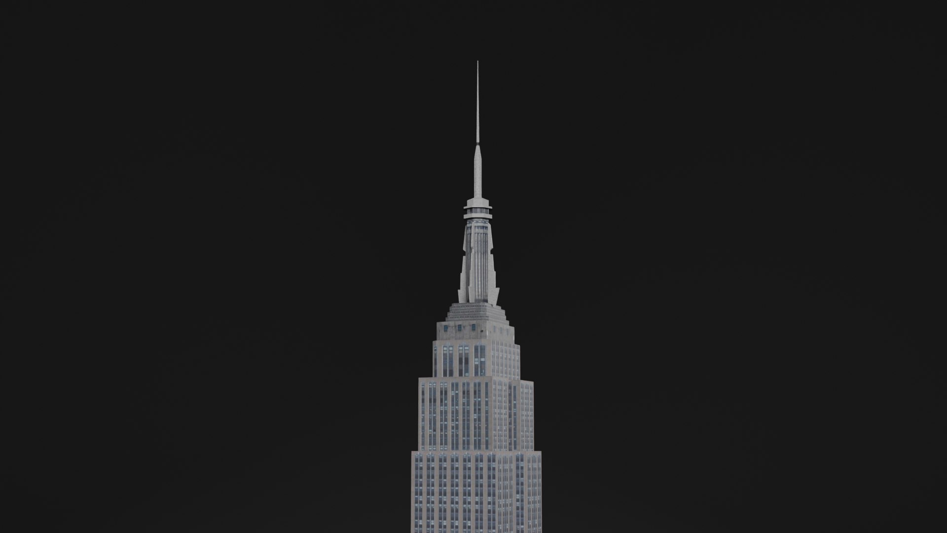3D Empire State Building Low Poly 3D Model - TurboSquid 2339730