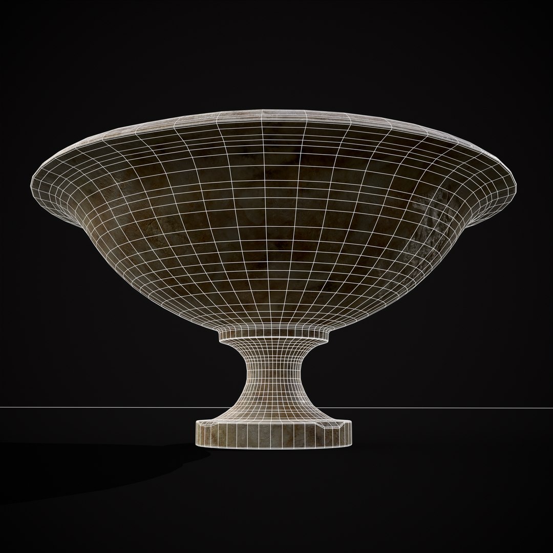 3D Garden Vase Model - TurboSquid 2103537