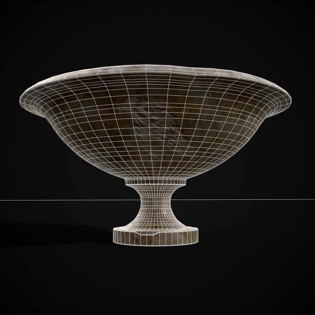 3D Garden Vase Model - TurboSquid 2103537