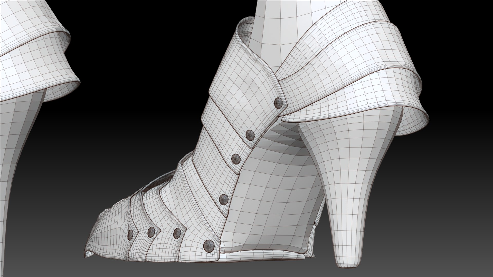 3D Female Knigt Foot Armor Sculpt Project Model - TurboSquid 2033995