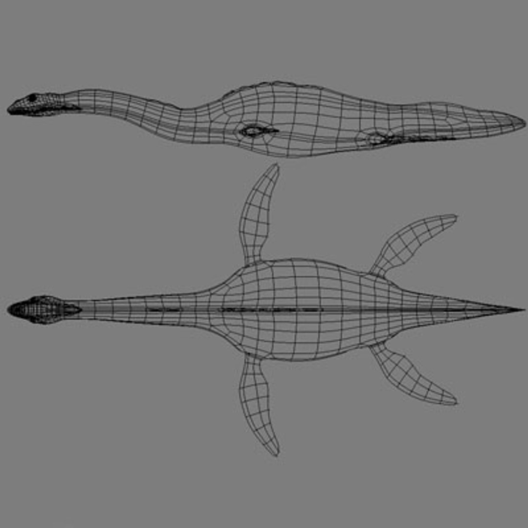 3d Nessie Loch Ness Model
