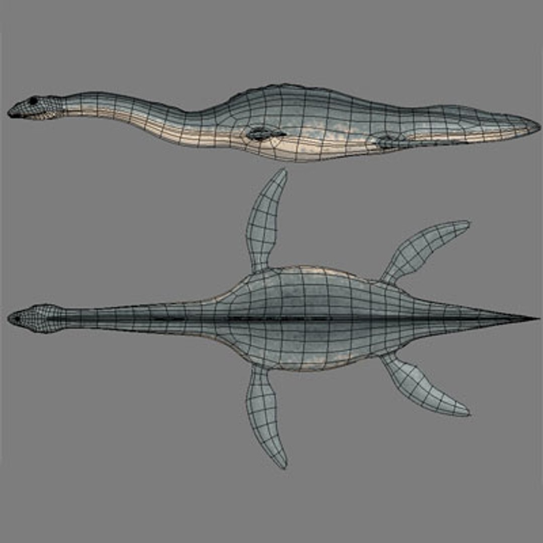 3d Nessie Loch Ness Model