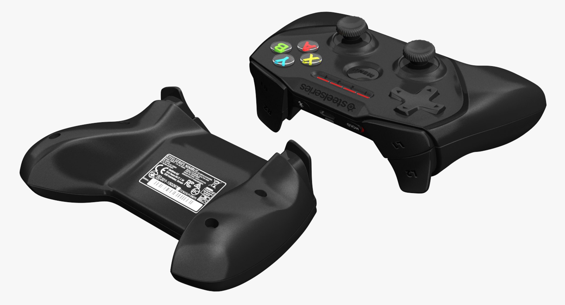Nimbus wireless gaming controller model - TurboSquid 1169871