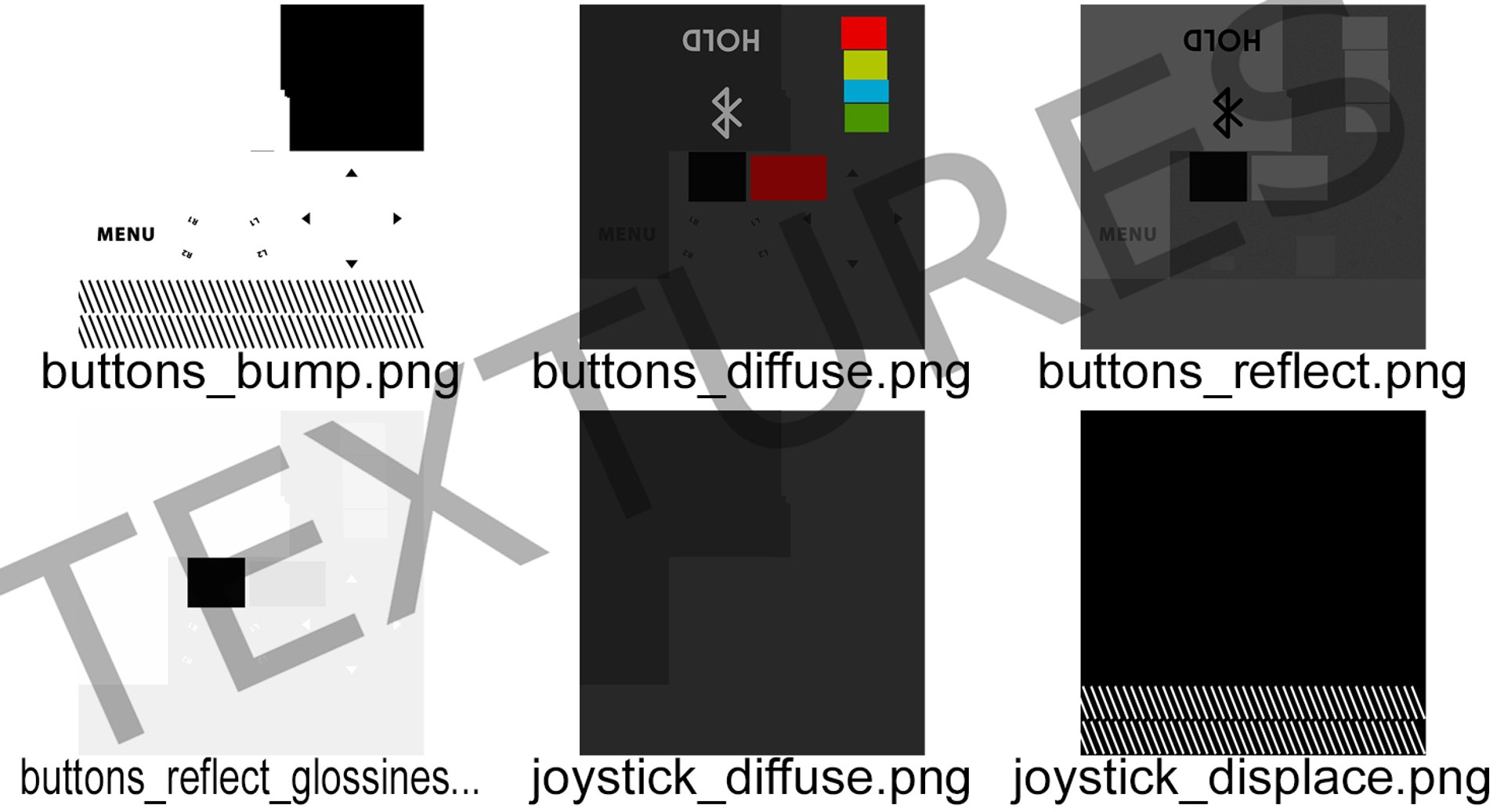 Nimbus wireless gaming controller model - TurboSquid 1169871