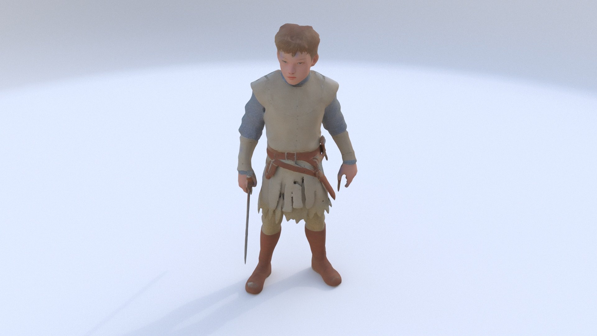 3D Young Squire - TurboSquid 2328791
